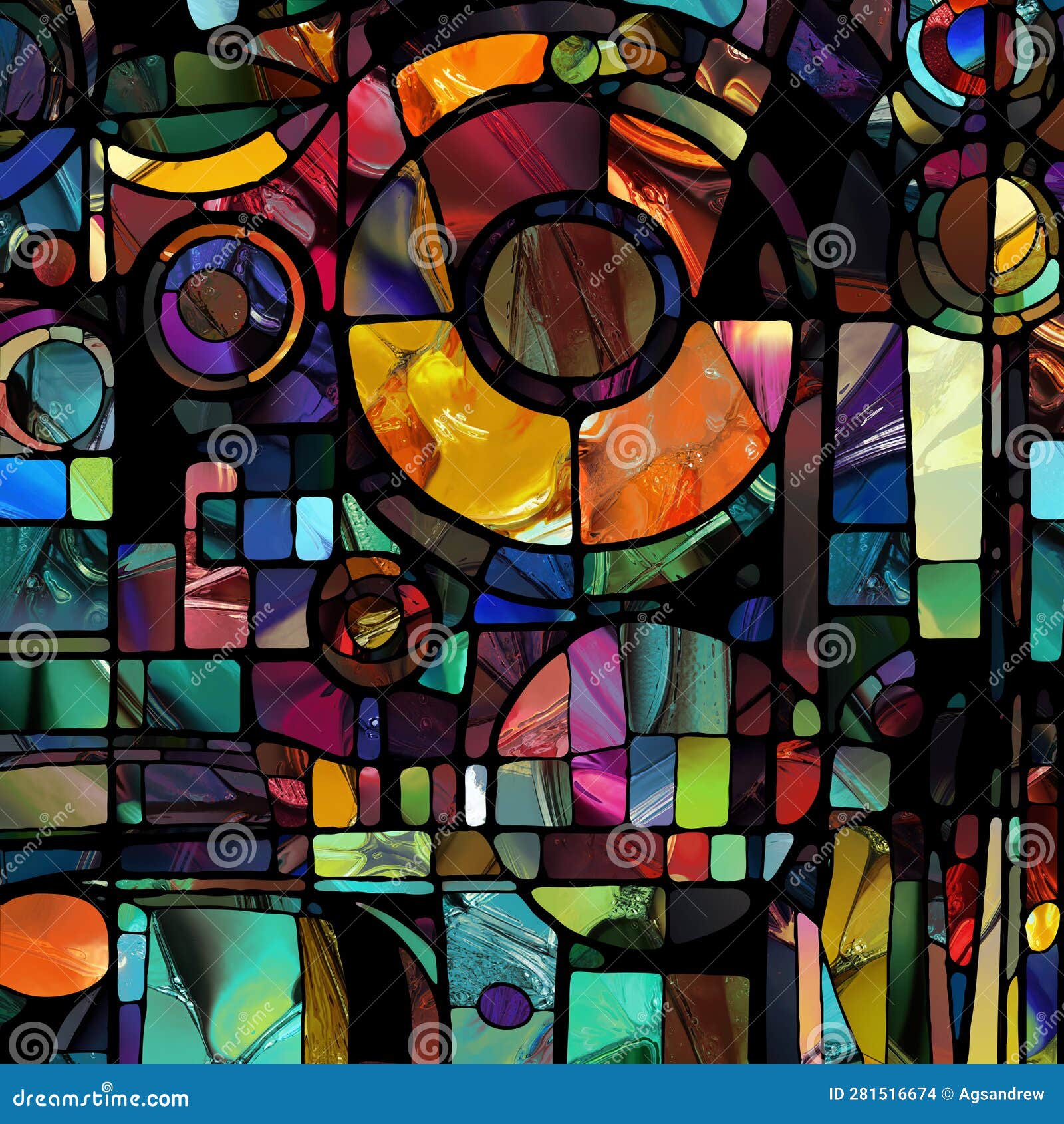 Material of Art Glass stock illustration. Illustration of glass - 281516674