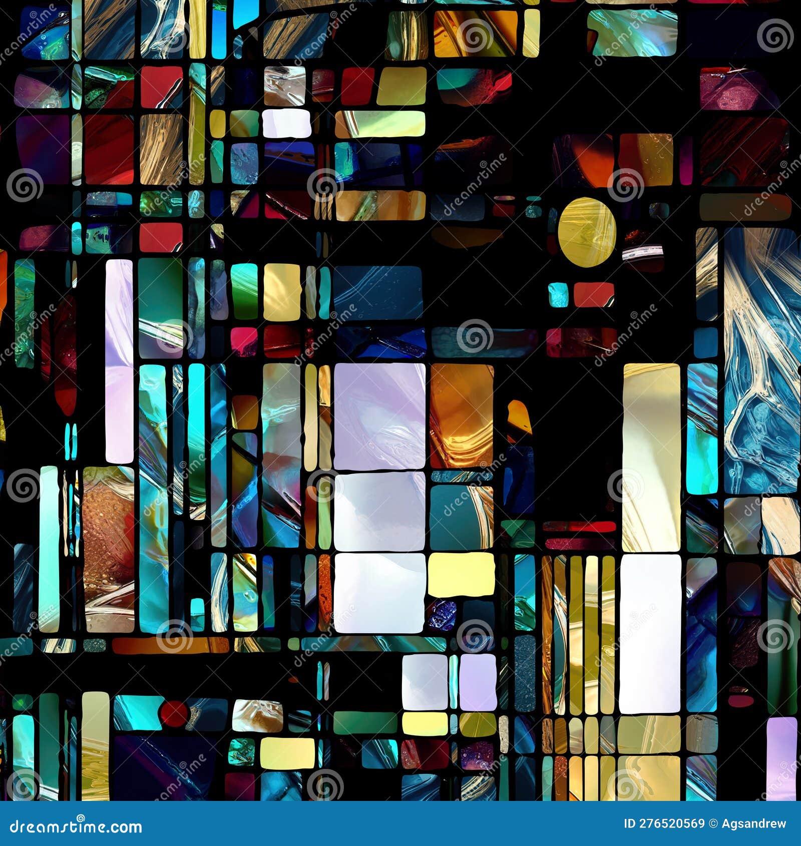 Paths of Bright Glass stock illustration. Illustration of vivid - 276520569