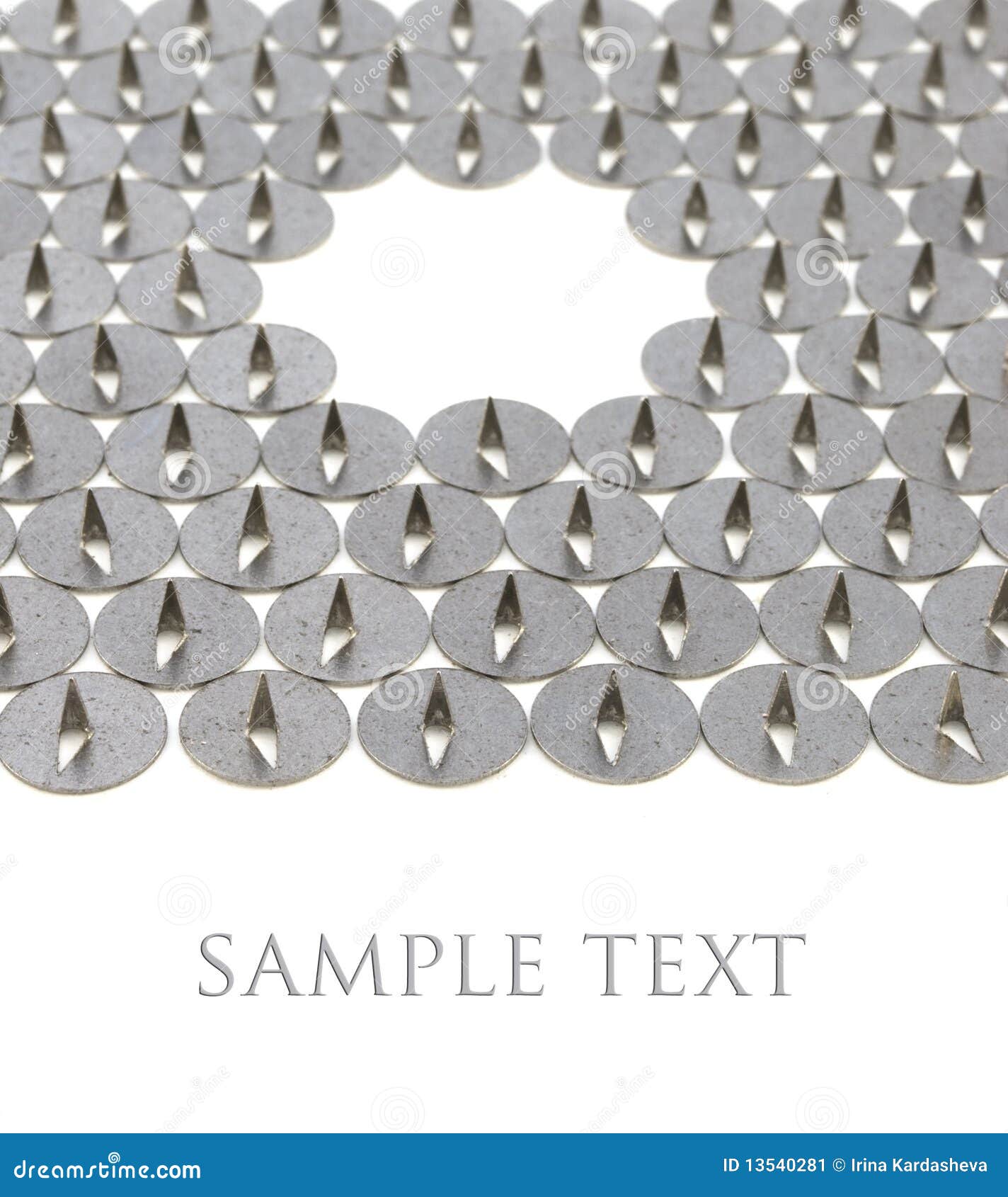 Sharp stationery buttons stock image. Image of thinking - 13540281