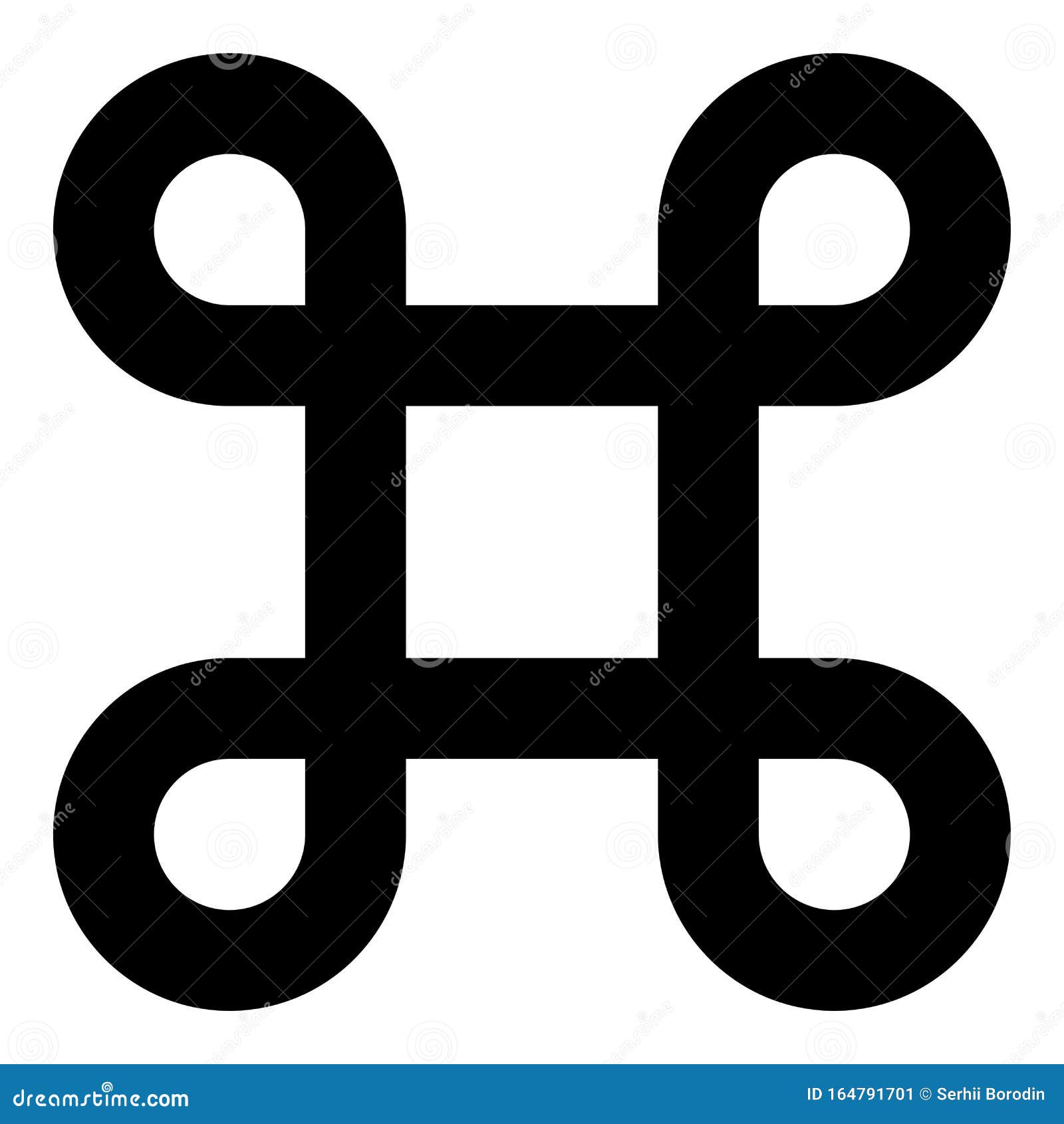 Sharp Symbol Hashtag Label Tag Icon Black Color Vector Illustration ...