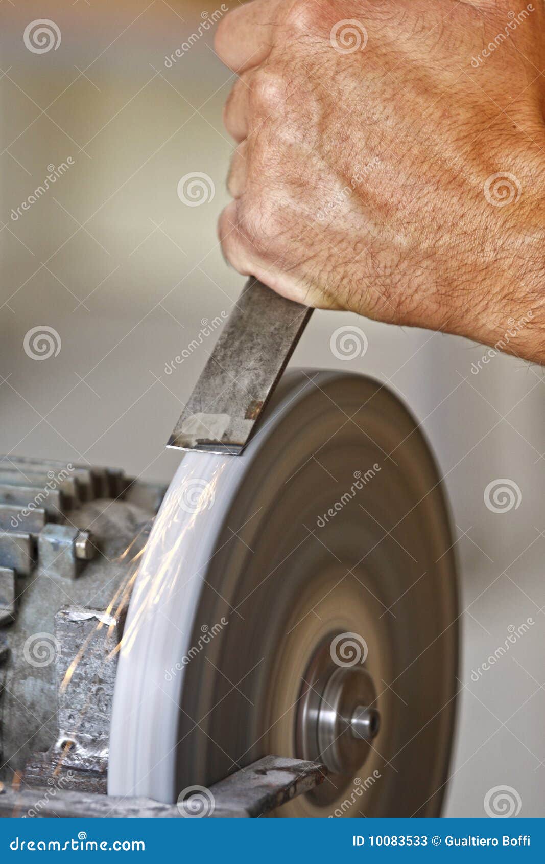 Sharp Tool Clean Spaces Between Tiles Royalty-Free Stock Photo ...