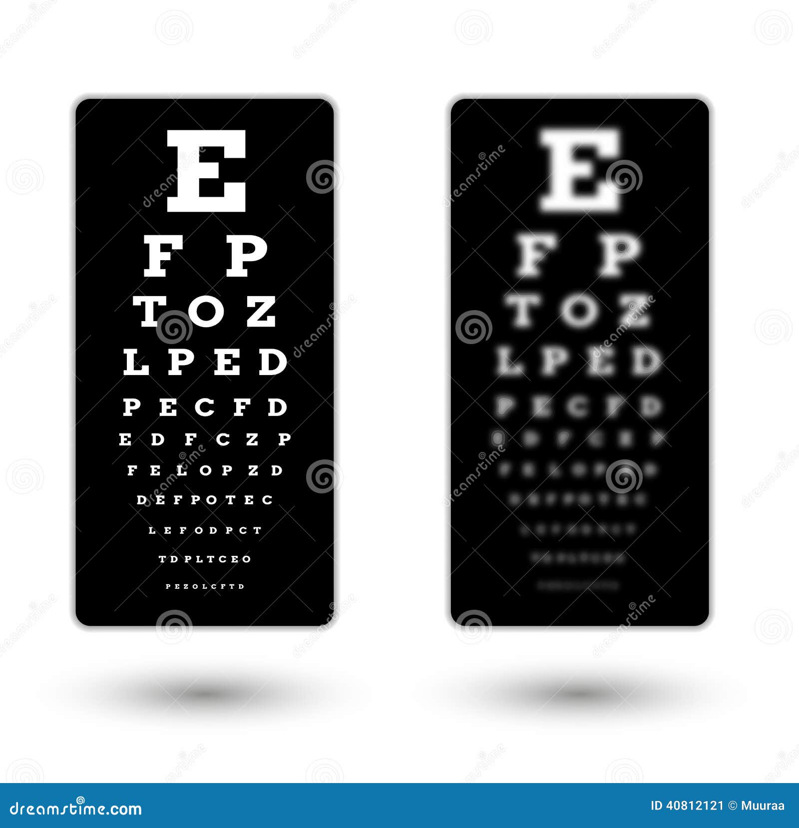 Sharp And Unsharp Alphabet Letters / Font Cartoon Vector ...