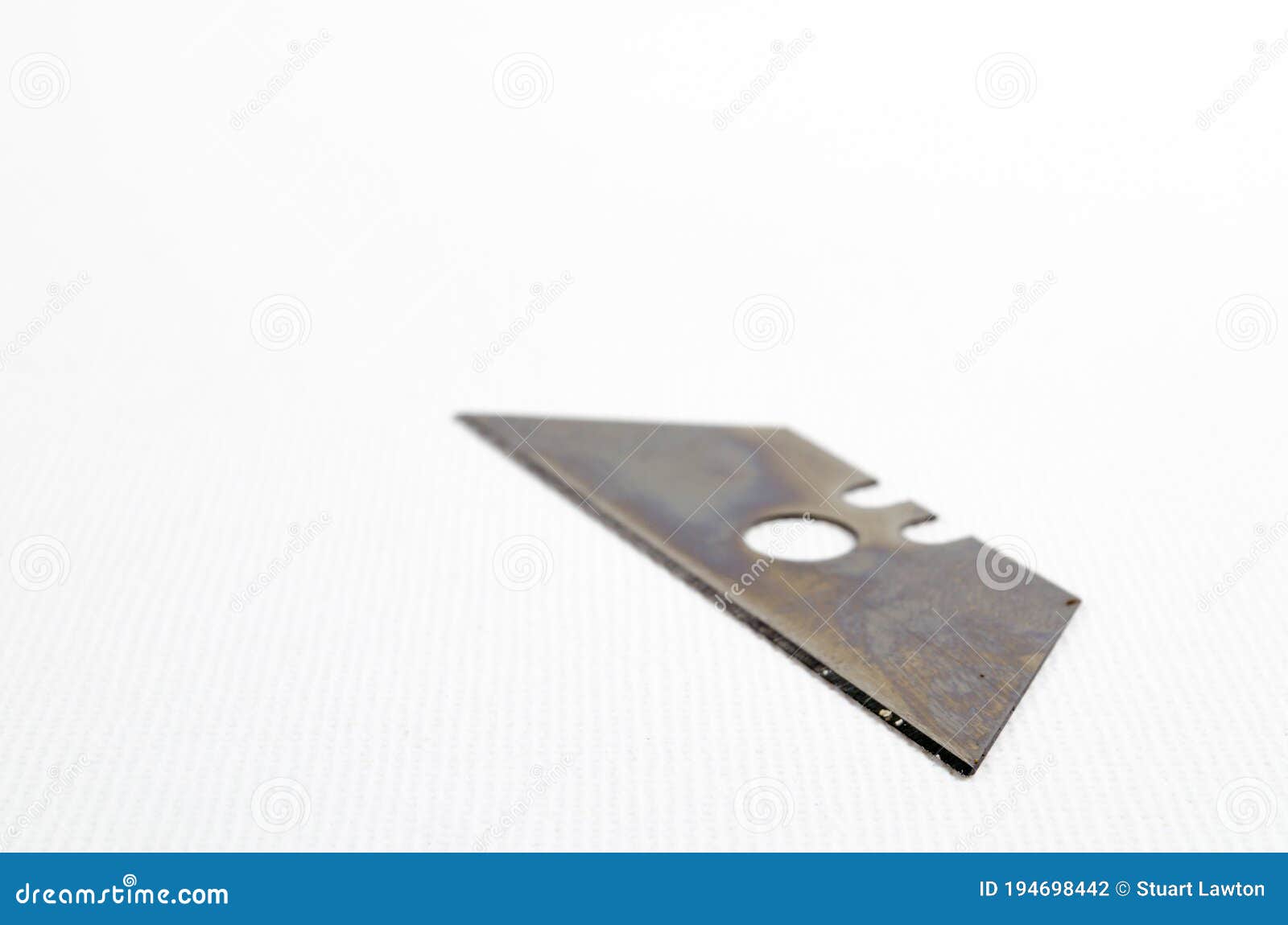 Sharp Utility Knife Metal Blade Stock Photo - Image of working, studio ...
