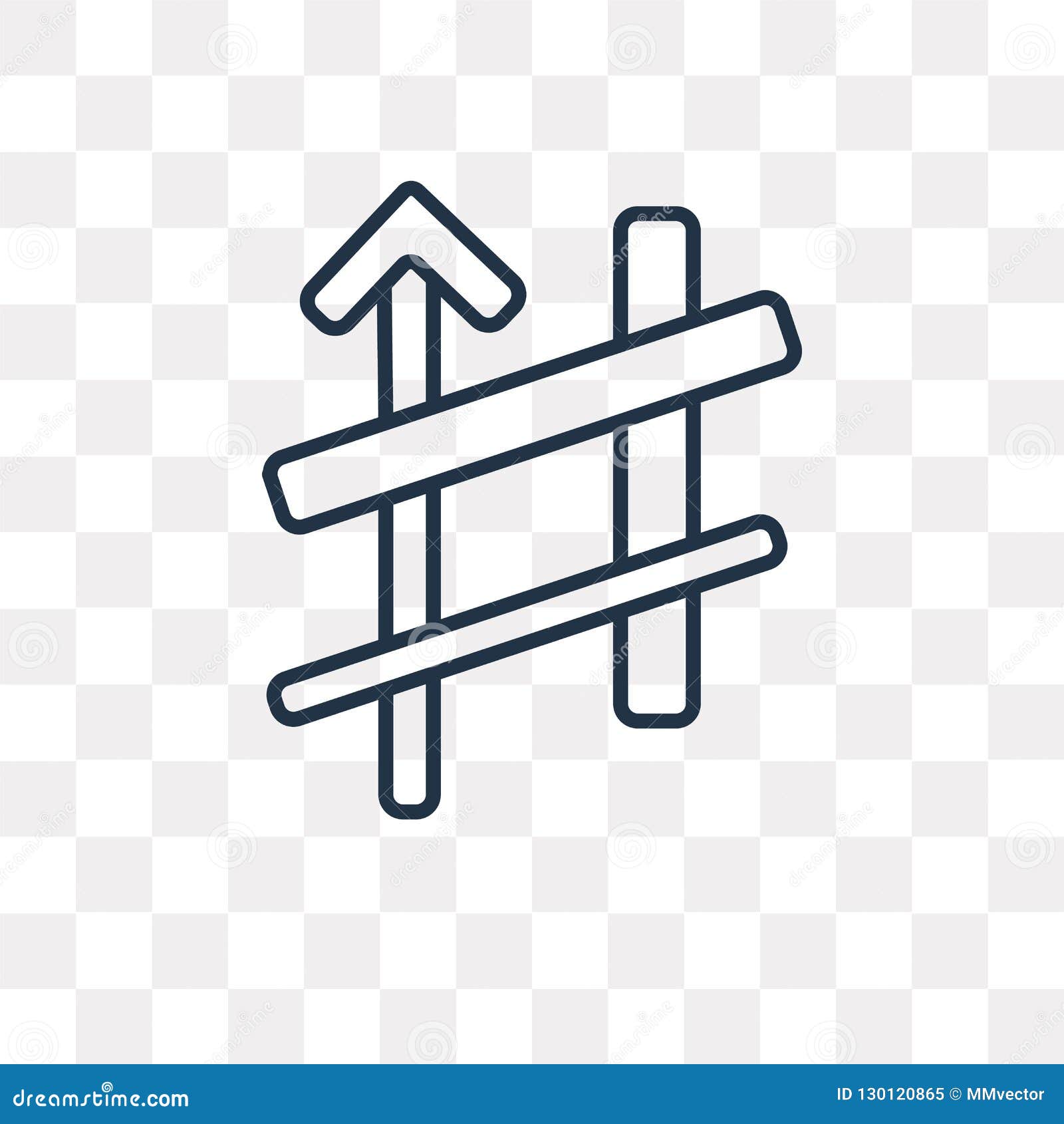 Sharp Vector Icon Isolated On Transparent Background, Linear Sharp ...