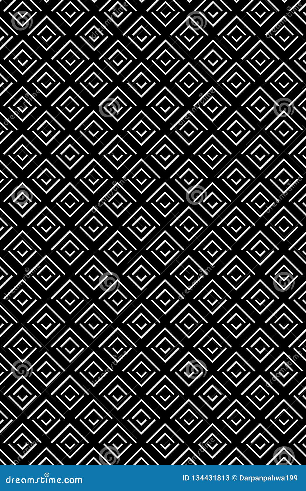 Sharp Zigzag Rhombus Texture Pattern in Gradation Stock Vector ...