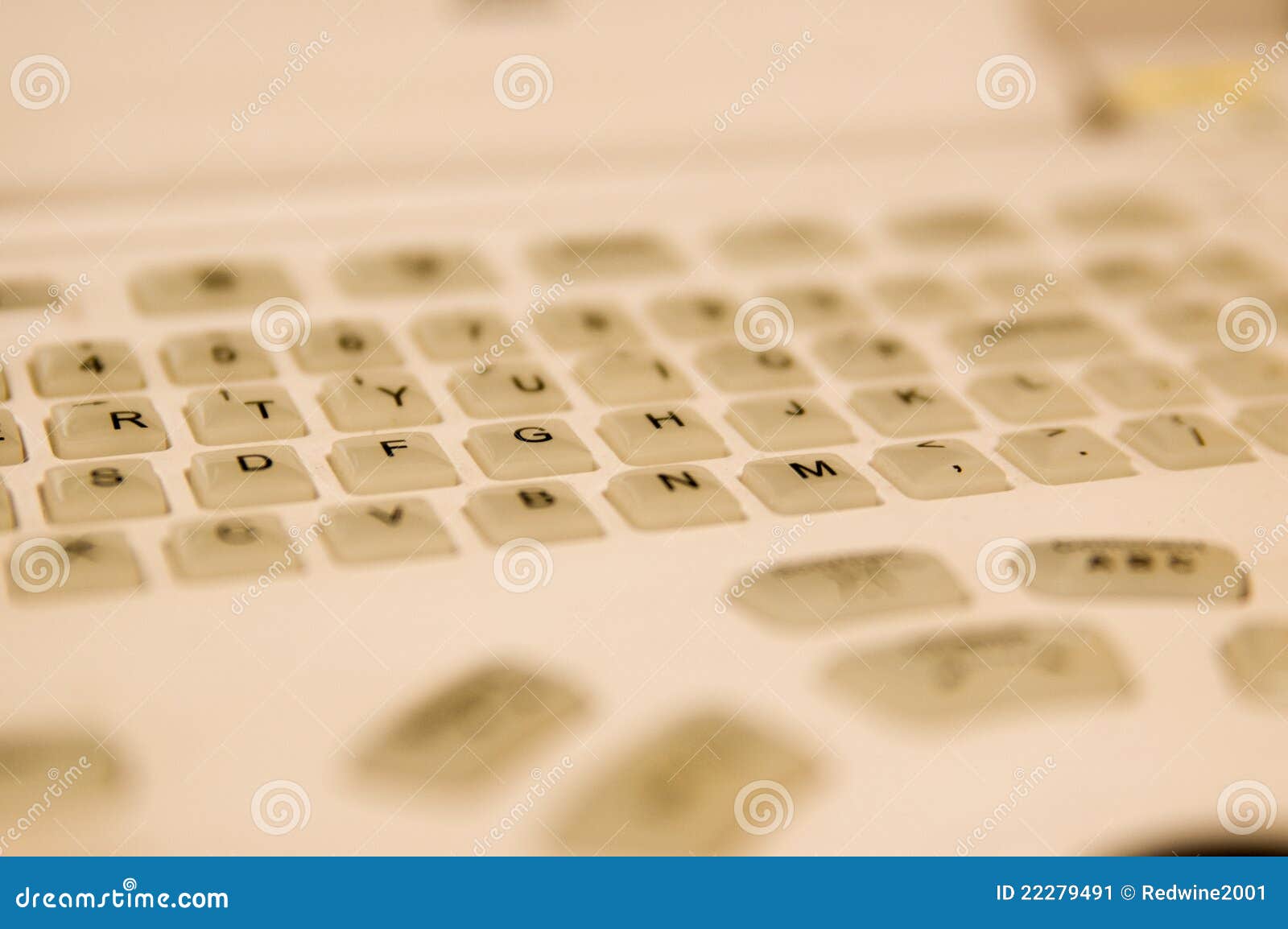 Sharpened Foto of White Keyboard Buttons Stock Image - Image of game ...