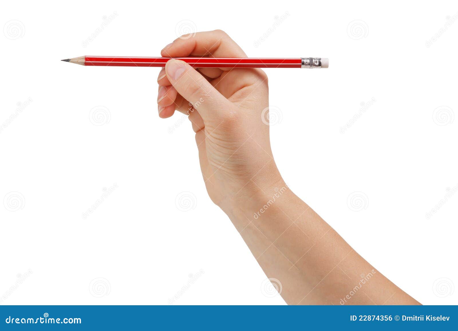 Sharpened Pencil On A Metallic Background Stock Photography ...