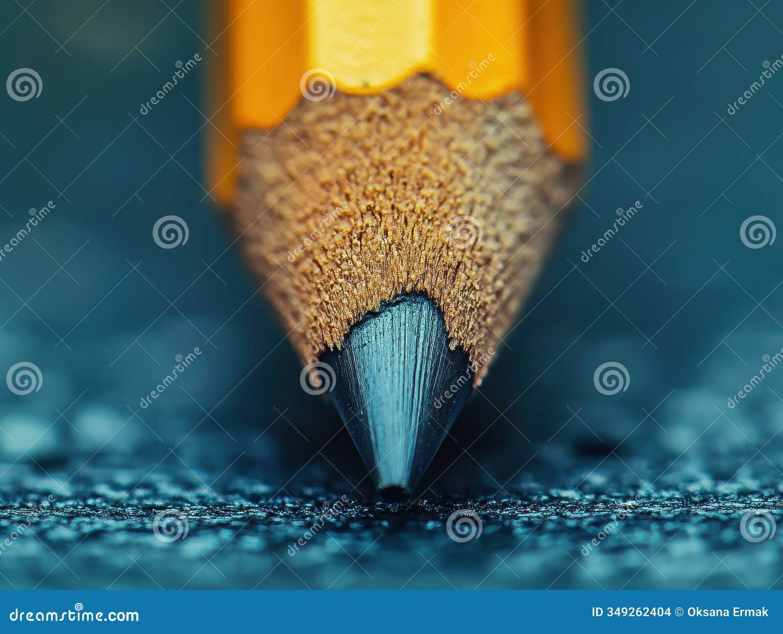 Sharpened Pencil Tip Close Up, Graphite Texture Macro Shot Extreme ...