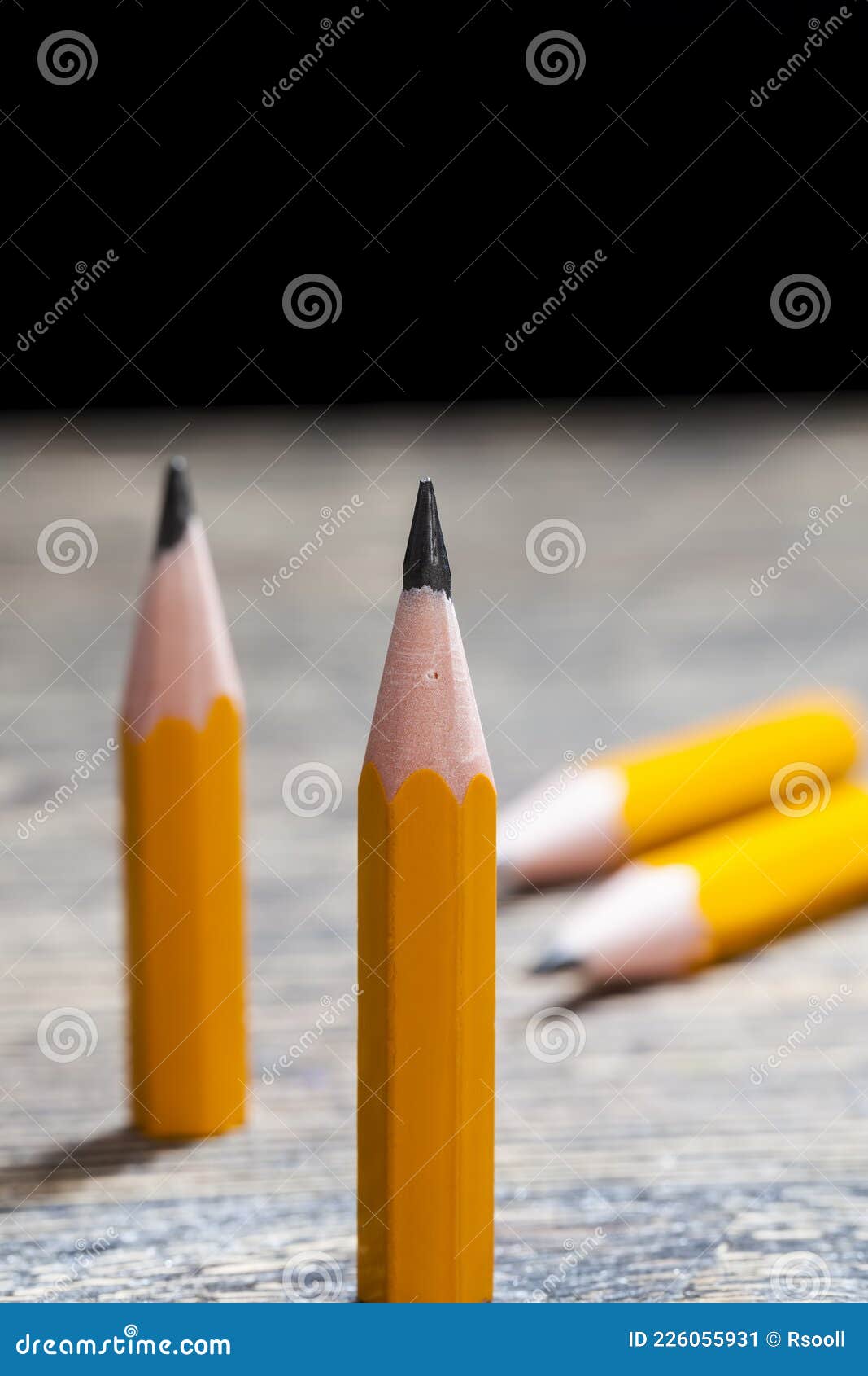 Sharpened Pencils for Drawing Diagrams or Drawings Stock Image - Image ...