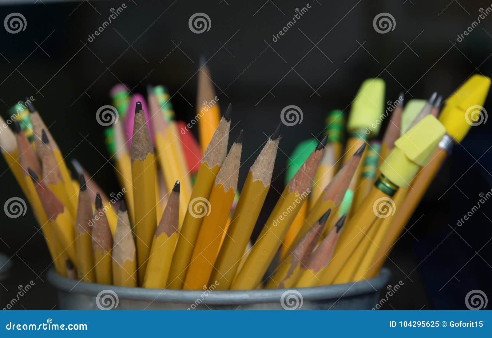 Sharpened Pencils Reday for Use Stock Image - Image of education, draw ...