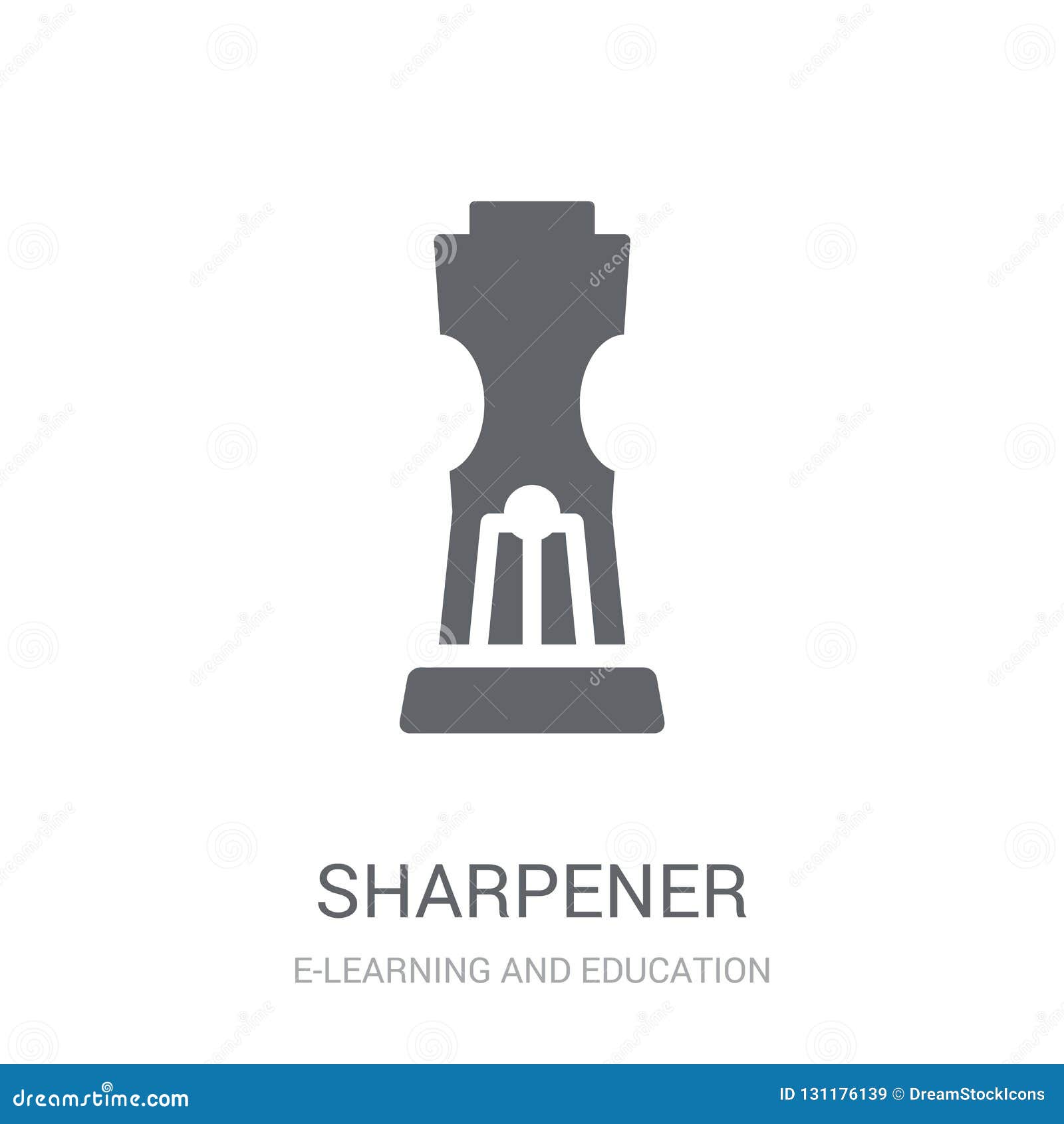 Sharpener Icon. Trendy Sharpener Logo Concept on White Background from ...
