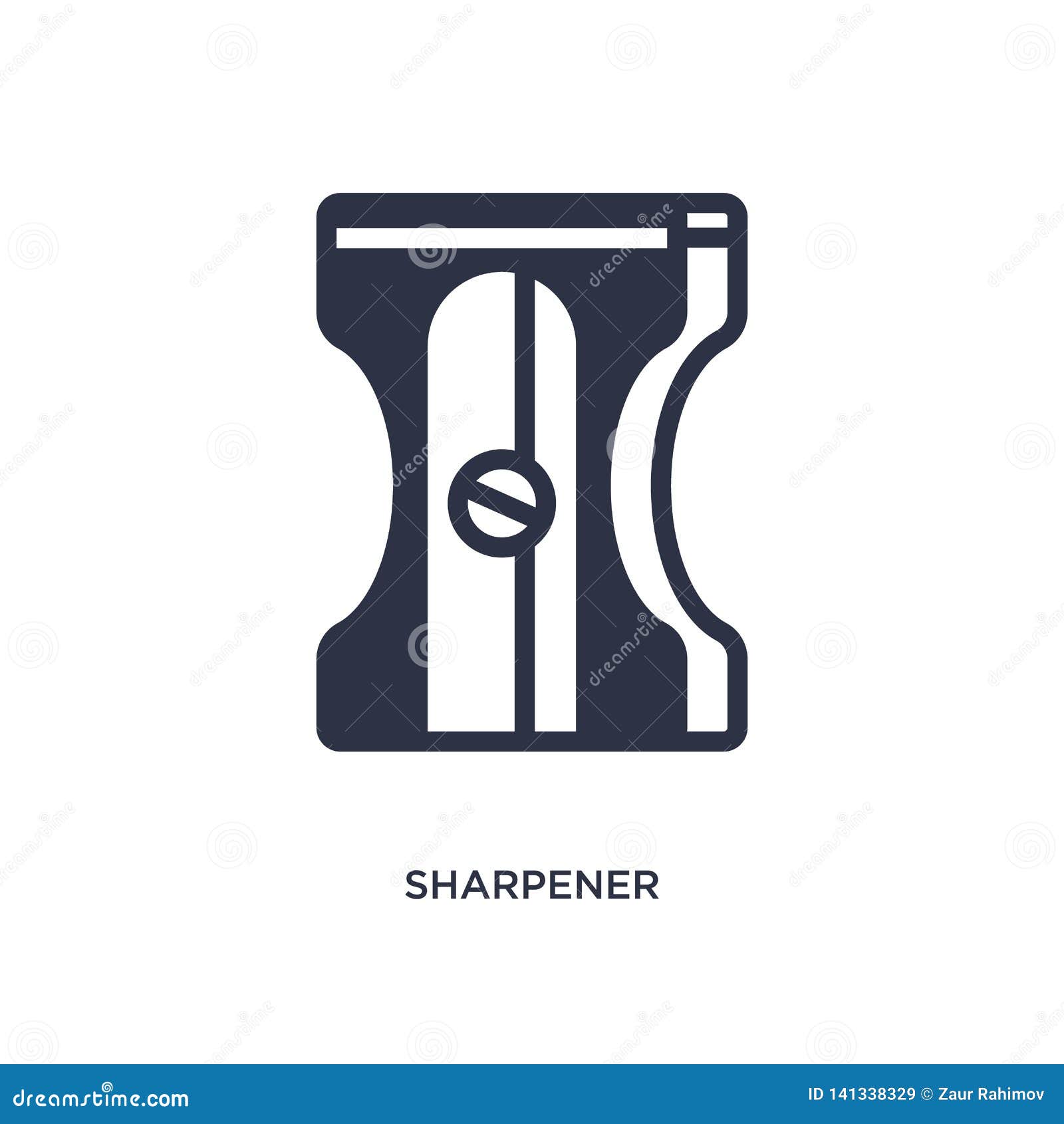 Sharpener Icon on White Background. Simple Element Illustration from ...