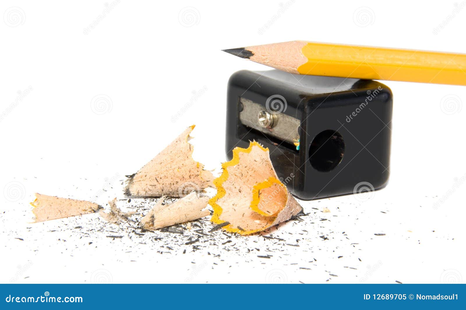 Sharpening the pencil stock image. Image of white, sharpening - 12689705