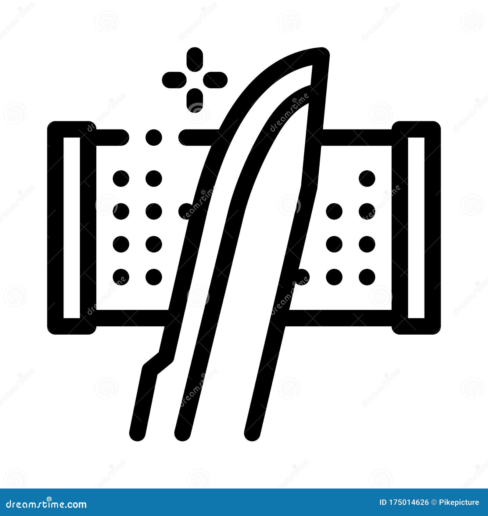Sharpening Tool Icon Vector Outline Illustration Stock Vector ...