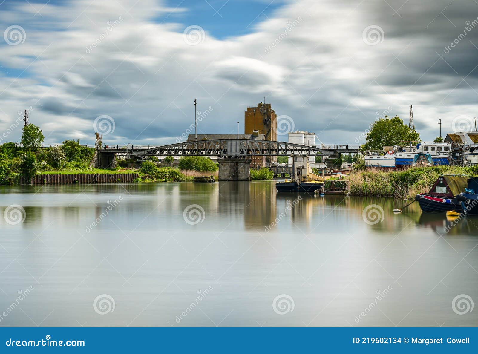 Sharpness Marina, Gloucestershire Stock Photo - Image of natural ...