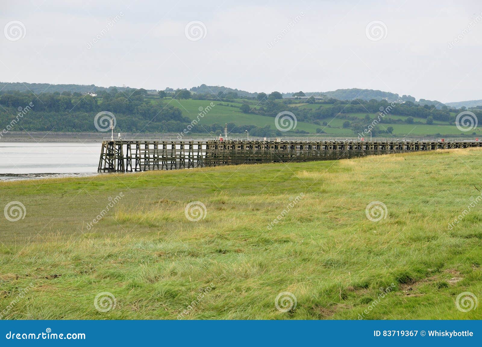 Sharpness Pier, Sharpness Docks Stock Image - Image of severn, river ...
