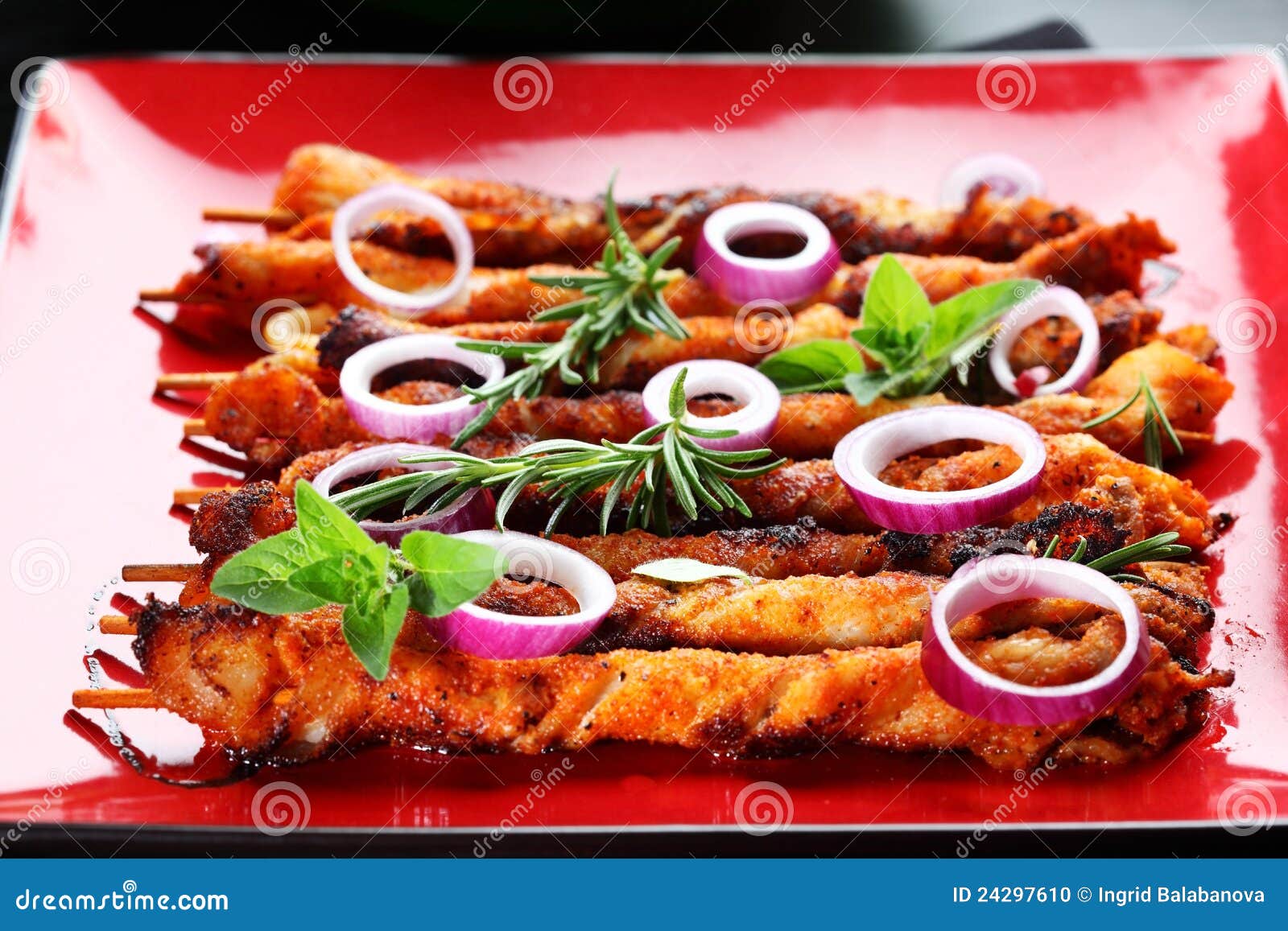 Shashlik stock photo. Image of nourishment, cook, shashlik - 24297610
