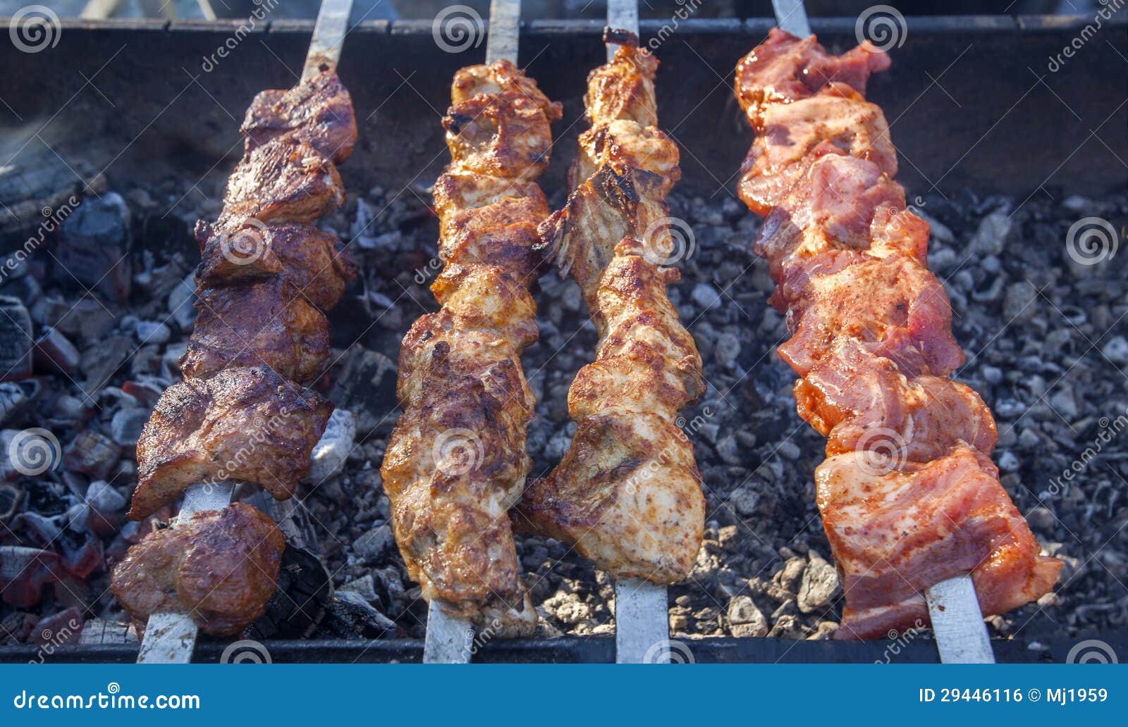 Shashlik stock photo. Image of shashlik, pepper, beef - 29446116
