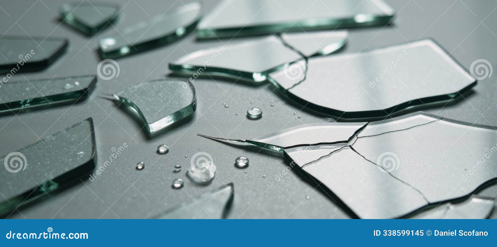 Shatter Patterns on Broken Glass Stock Illustration - Illustration of ...