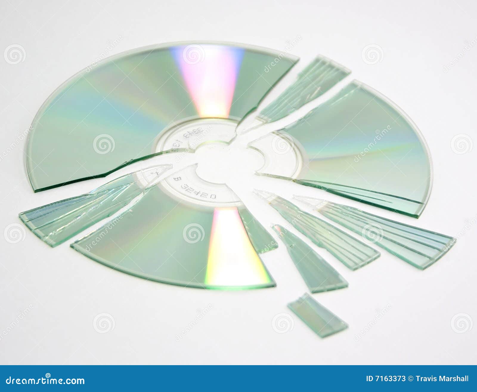 Shattered CD stock image. Image of data, disc, technology - 7163373