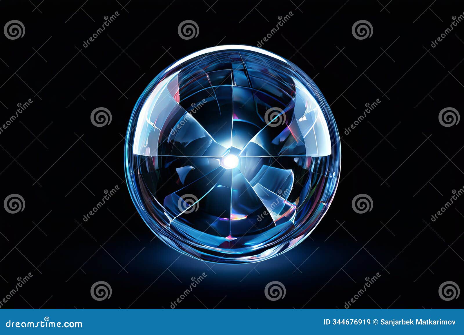 Shattered Crystal Ball Luminogram Pixel Art a Luminogram of a Sh Stock ...