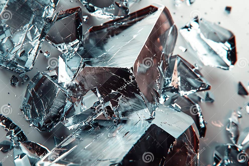 Shattered Crystal stock illustration. Illustration of shattered - 342853059
