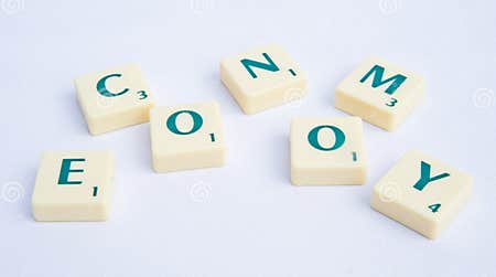 Shattered economy. stock image. Image of imports, gross - 11947879