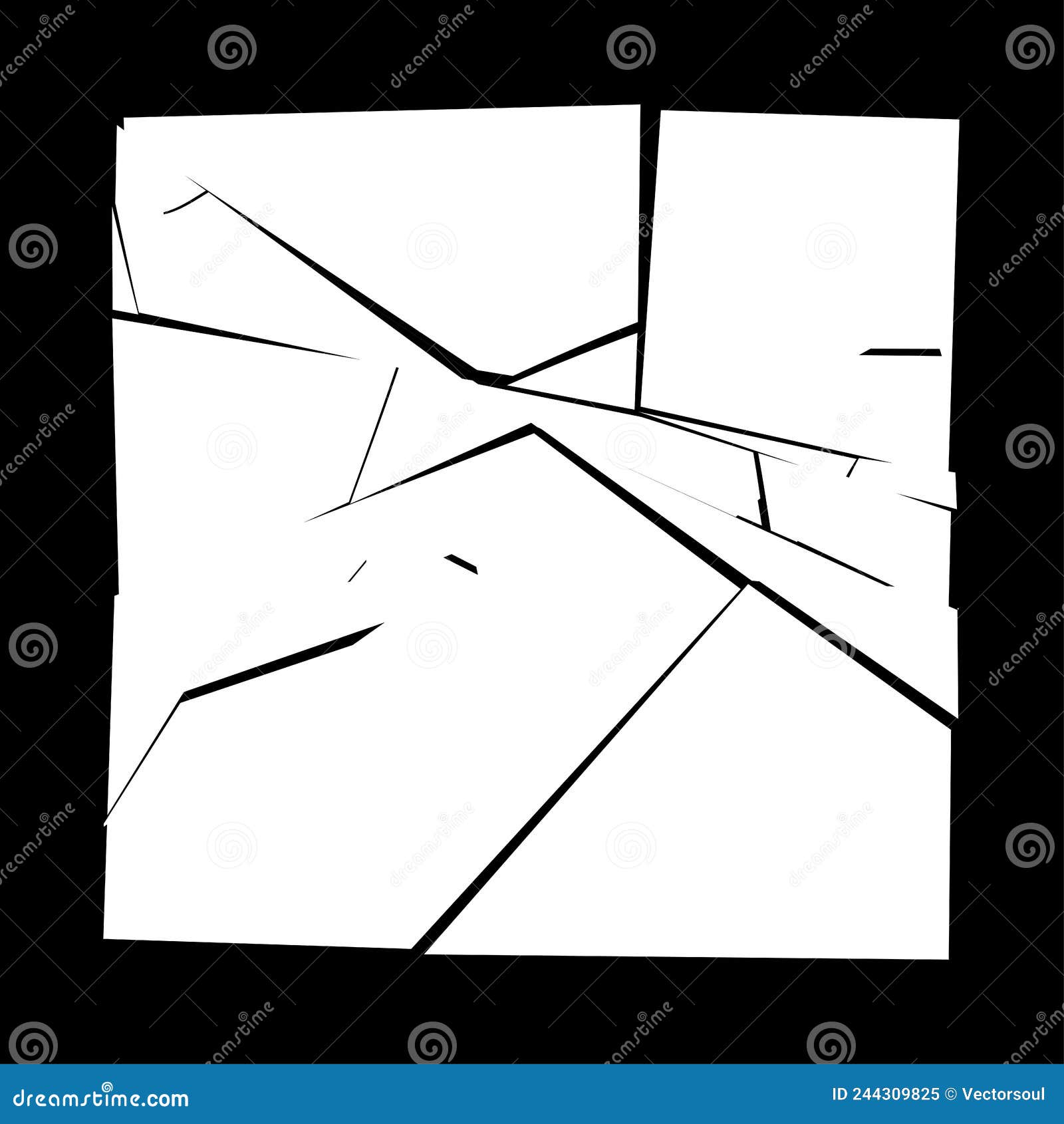 Shattered, Fractured, Broken Texture. Splinters, Shards, Fragments ...