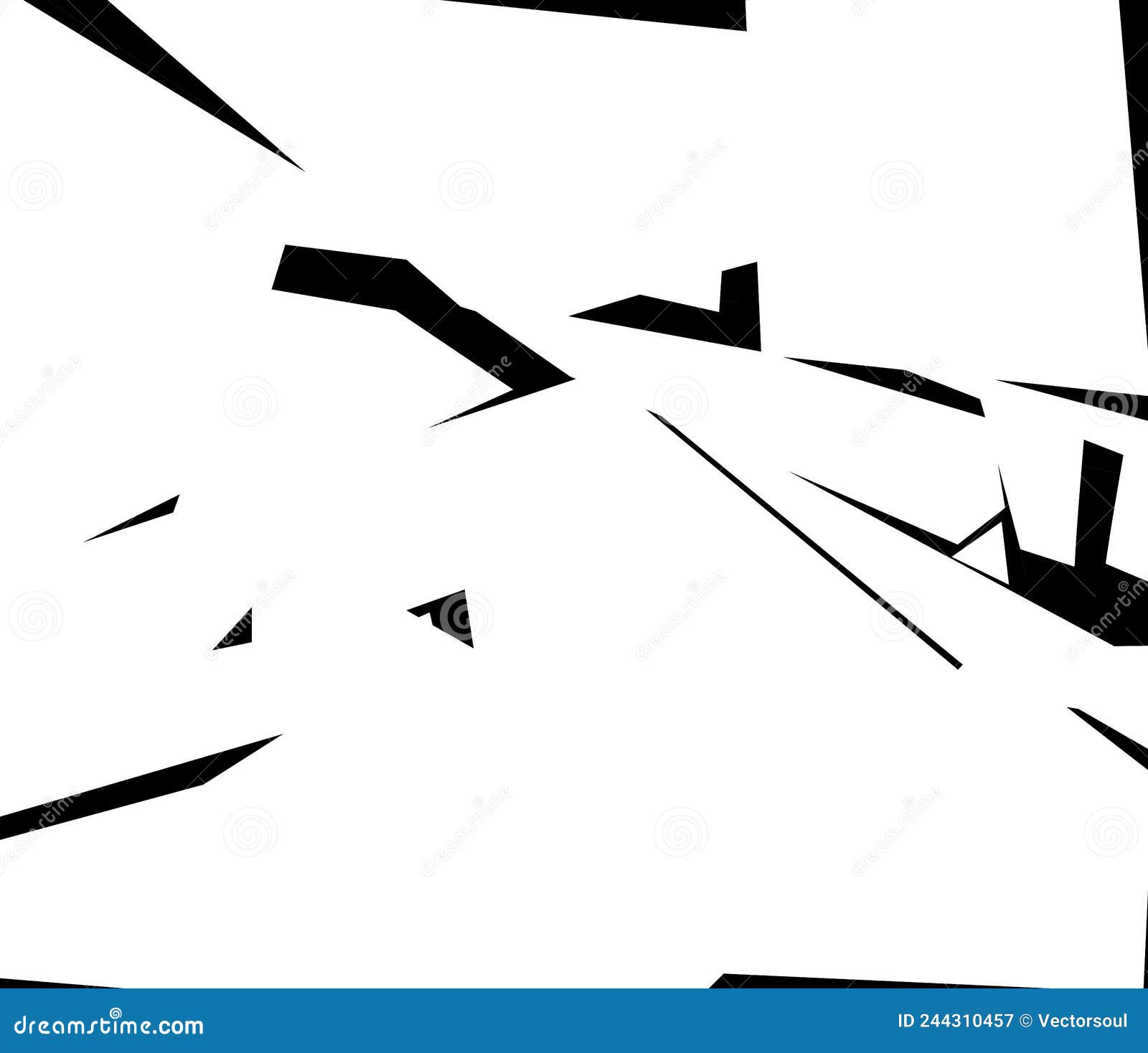 Shattered, Fractured, Broken Texture. Splinters, Shards, Fragments ...