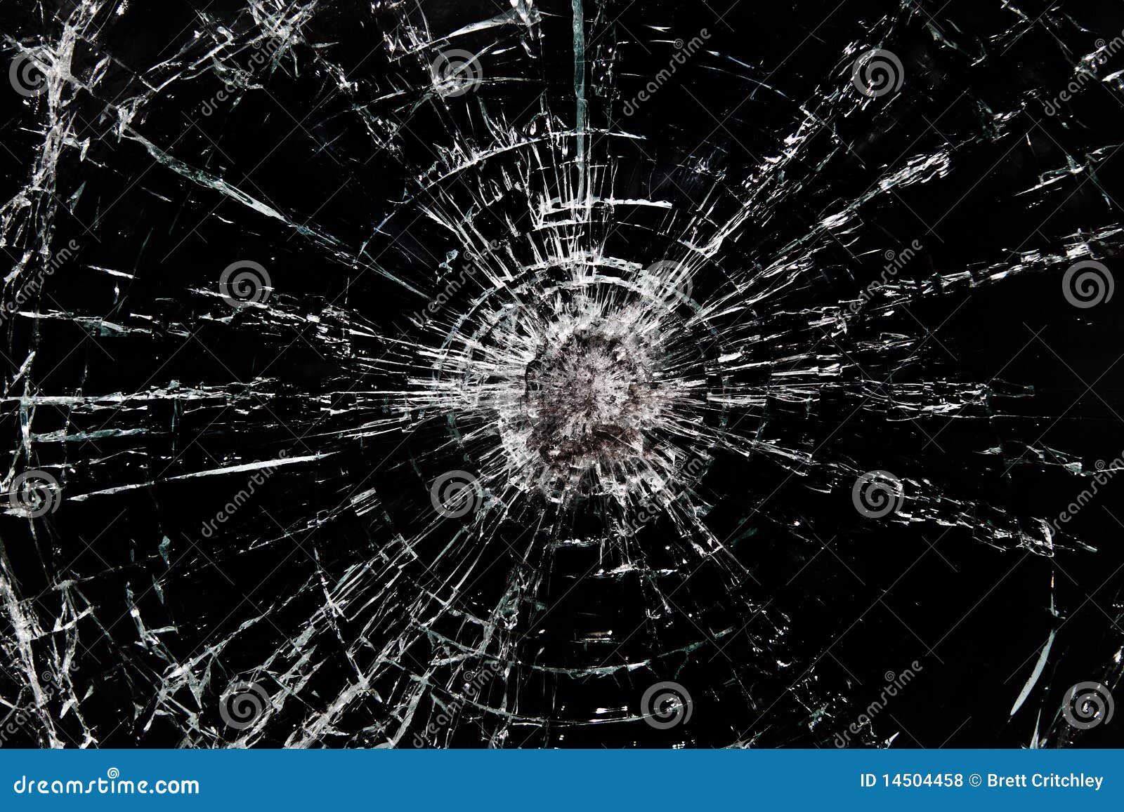 Shattered glass stock photo. Image of shatter, glazed - 14504458