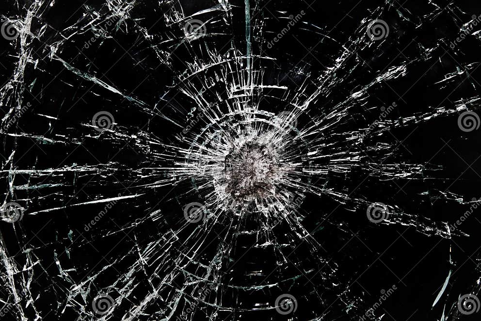 Shattered glass stock photo. Image of shatter, glazed - 14504458