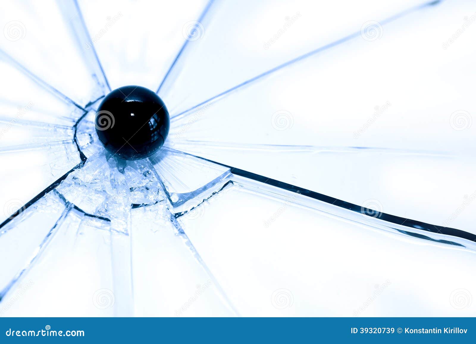 Shattered Glass stock image. Image of ruined, hammering - 39320739