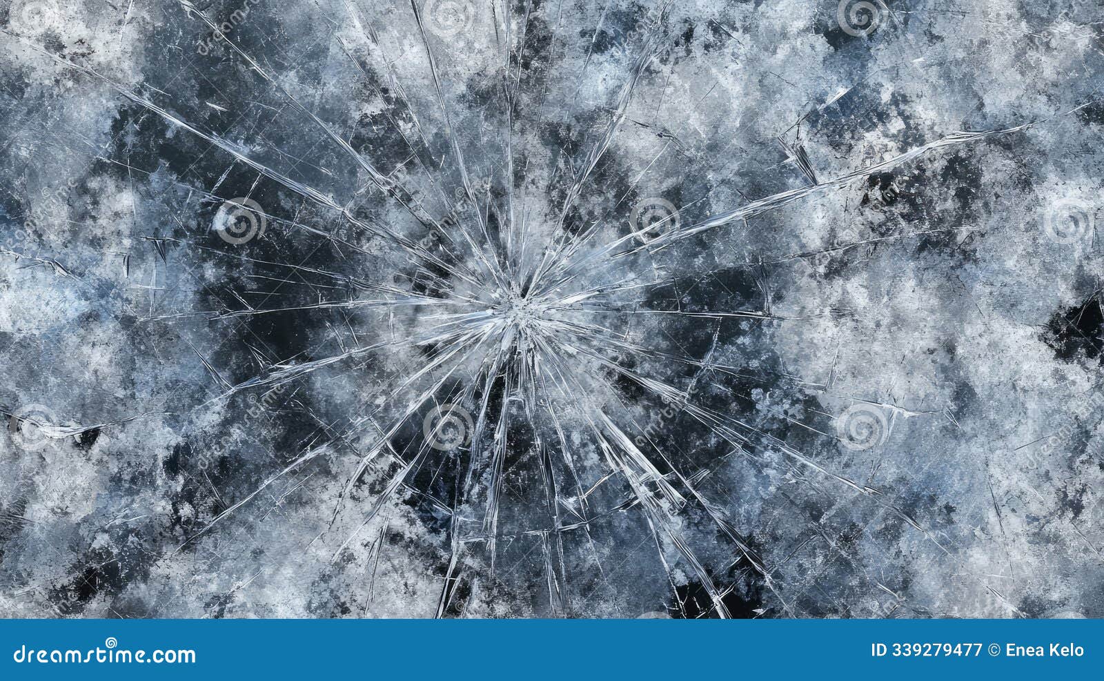Shattered Glass Effect stock illustration. Illustration of frost ...