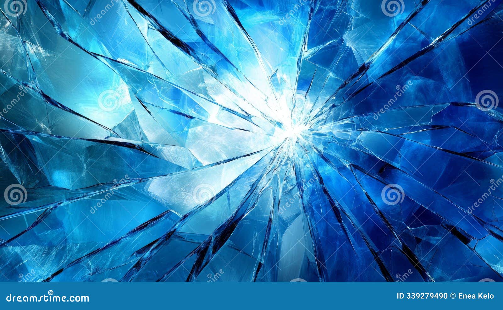 Shattered Glass Effect stock illustration. Illustration of water ...