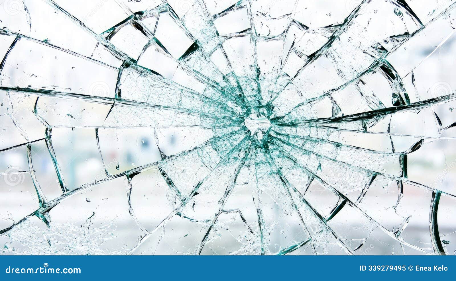 Shattered Glass Effect stock illustration. Illustration of branch ...
