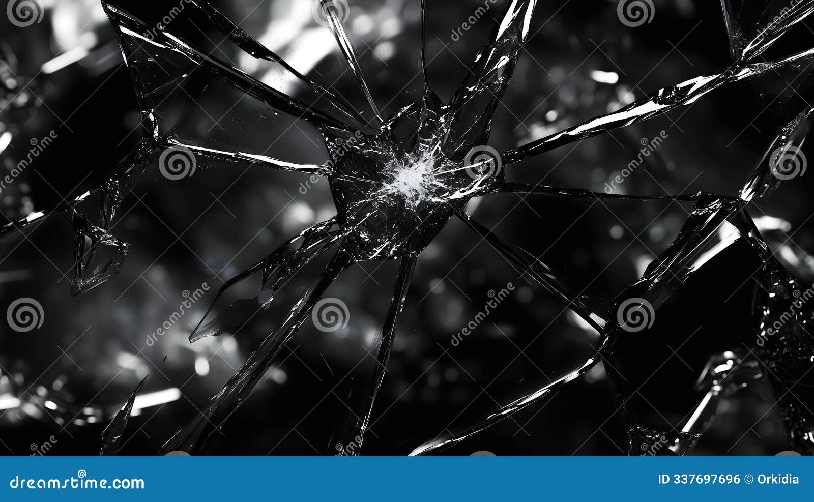 Shattered Glass Impact Background Stock Photography | CartoonDealer.com ...