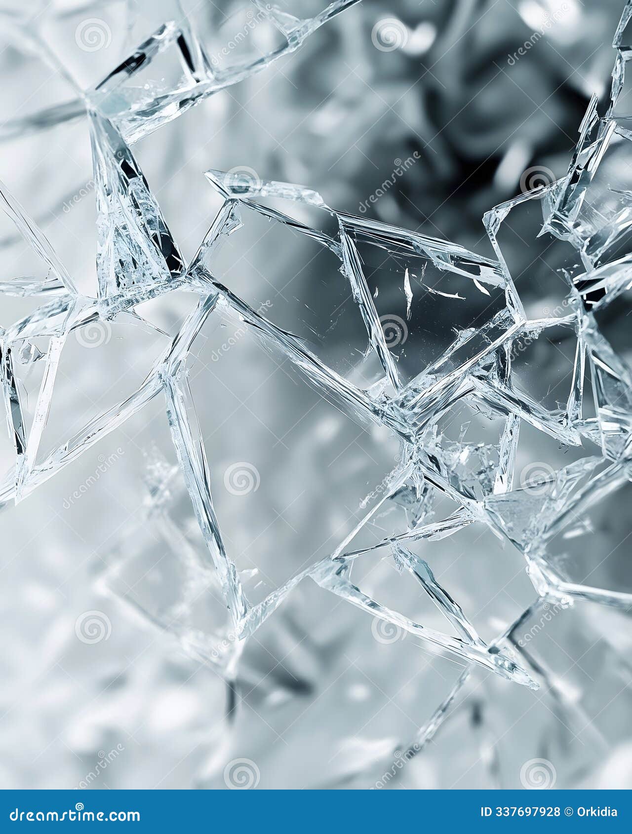 Shattered Glass Impact Background Stock Illustration - Illustration of ...