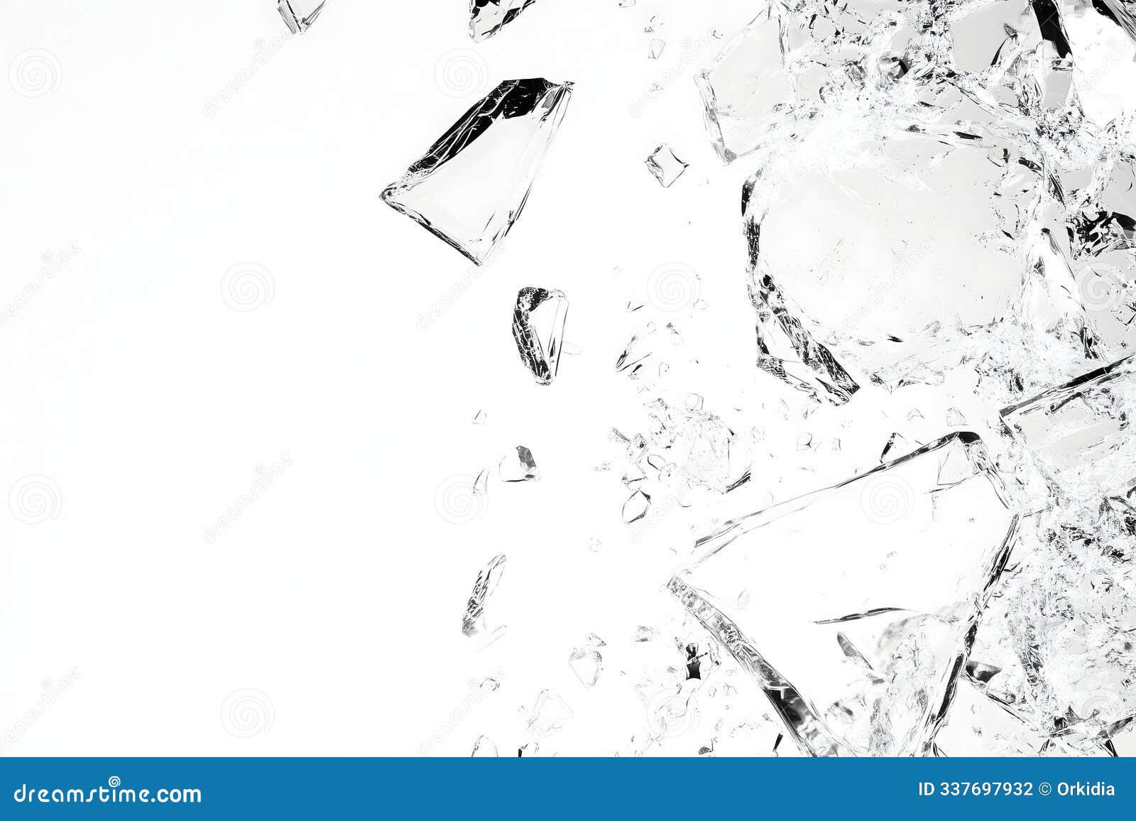 Shattered Glass Impact Background Stock Illustration - Illustration of ...
