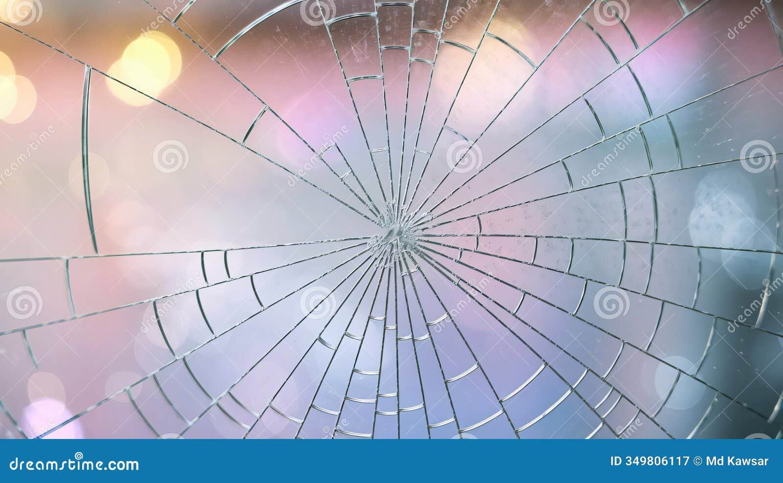 Shattered Glass Texture, Abstract Radial Crack High Quality Image Stock ...