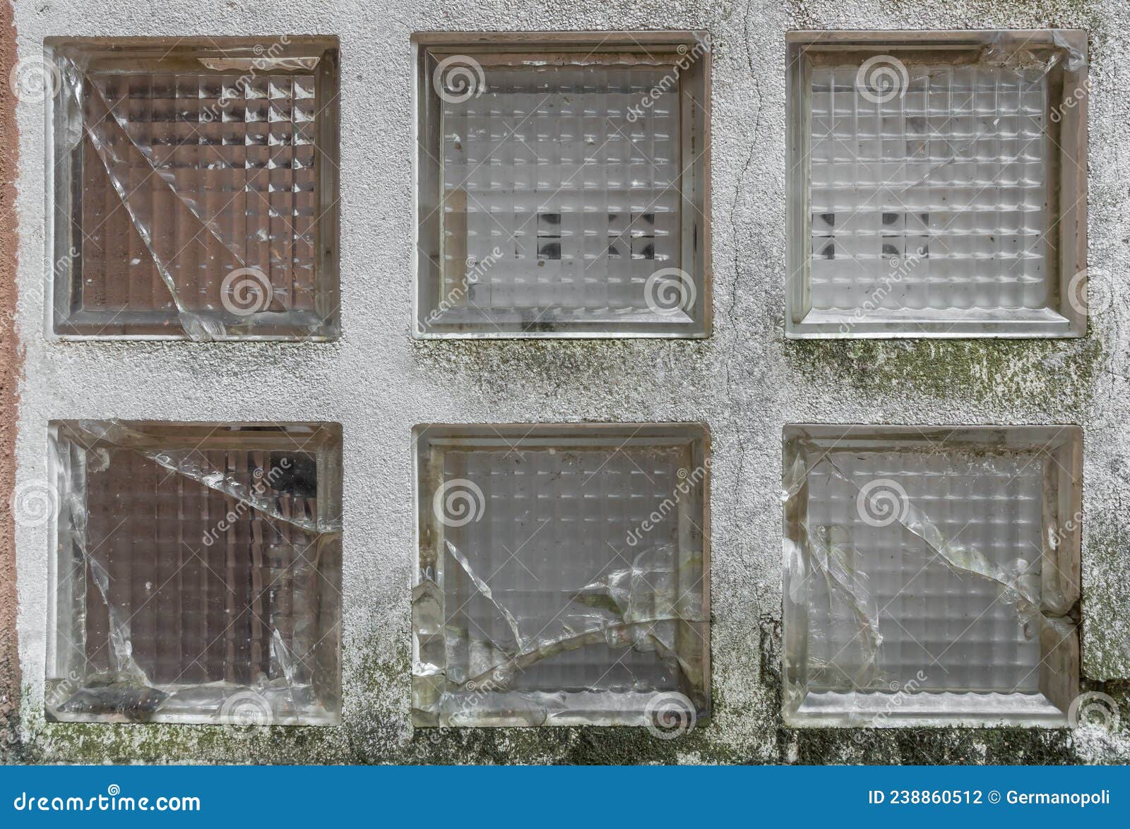 Shattered glass window stock photo. Image of crack, impact - 238860512