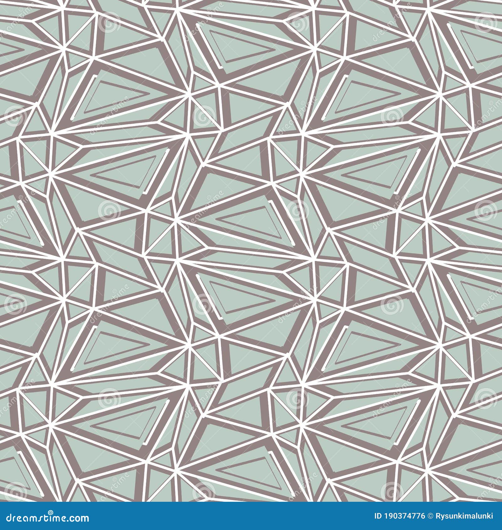 Shattered Structure Seamless Vector Pattern Stock Vector - Illustration ...
