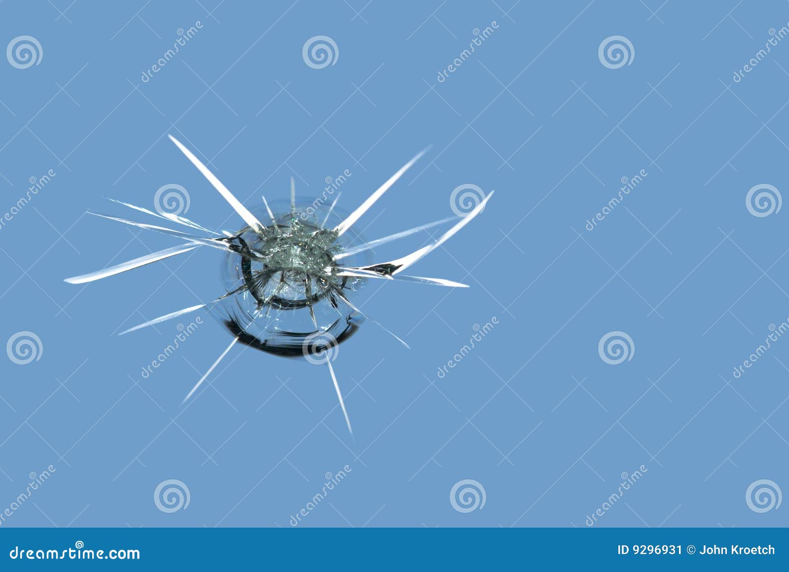 Shattered Windshield stock image. Image of broken, interior - 9296931