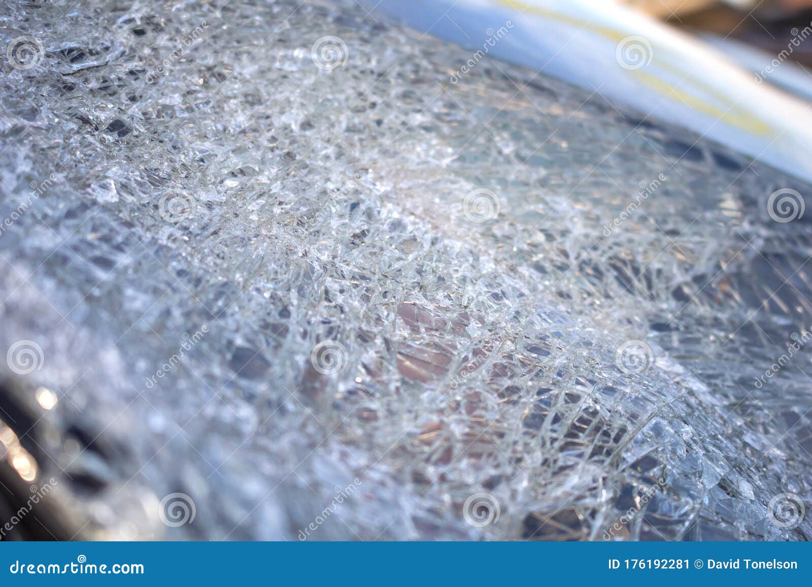 Shattered windshield stock image. Image of crash, mess - 176192281
