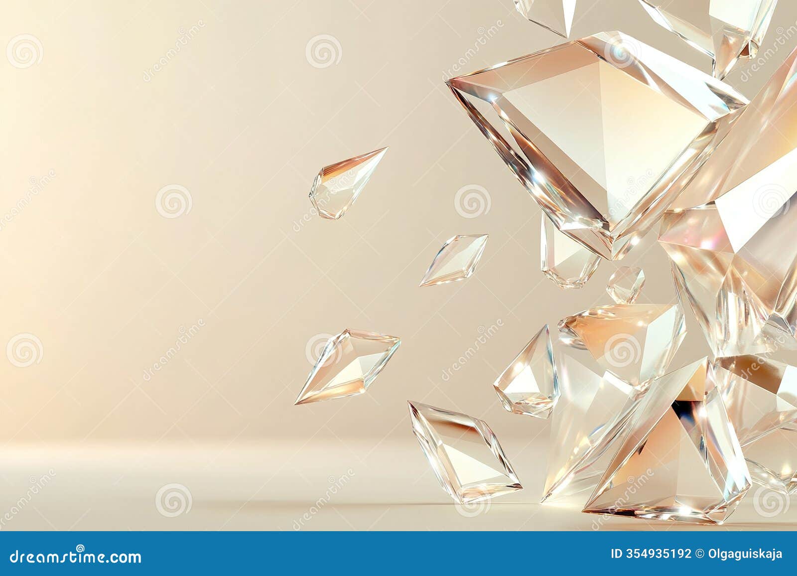 Shattering Crystals Create a Stunning Display of Light and Reflections ...