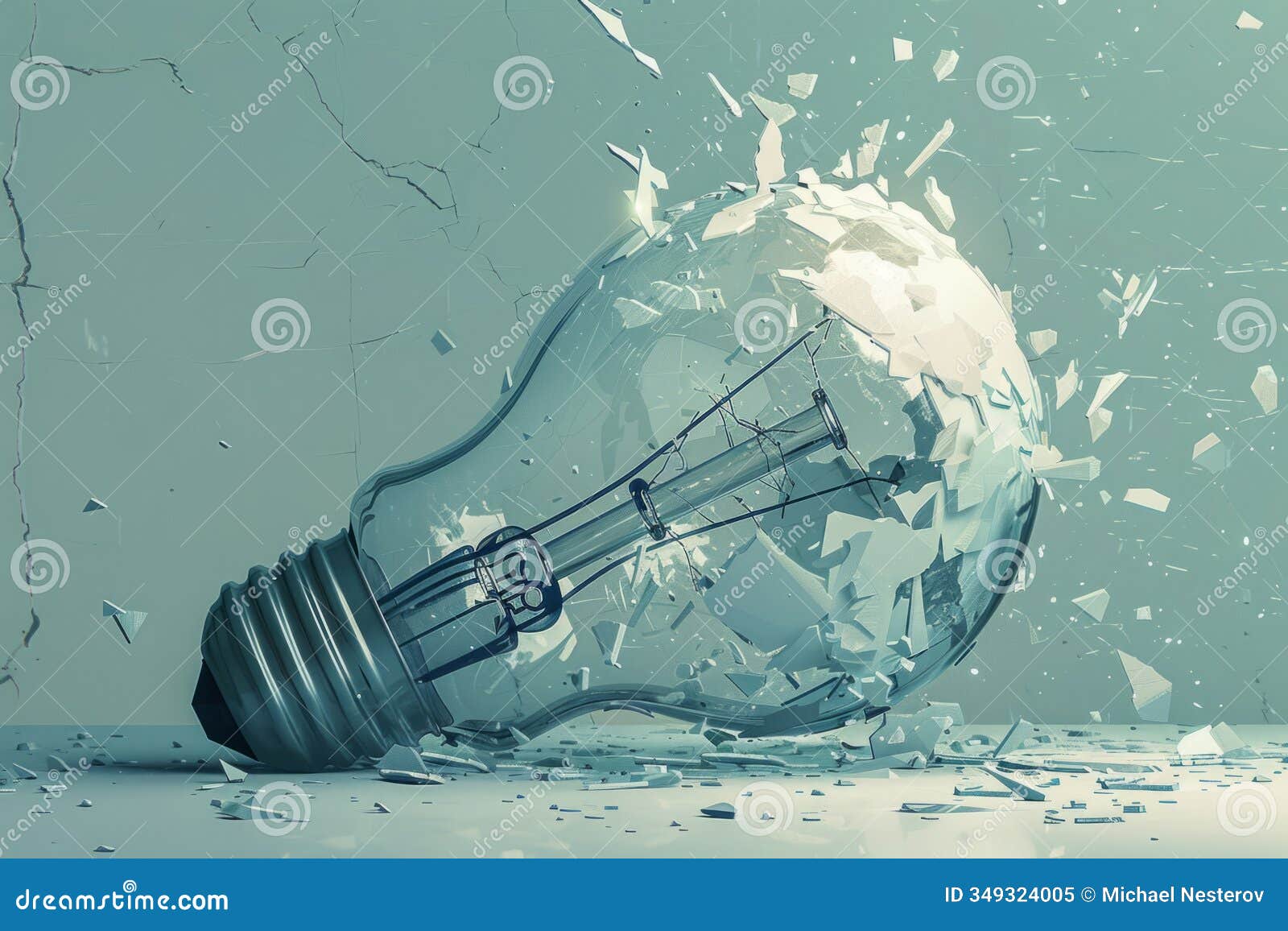 Failure Ideas. Crumpled Paper Notes In Wired Basket Bin. Have No Ideas ...