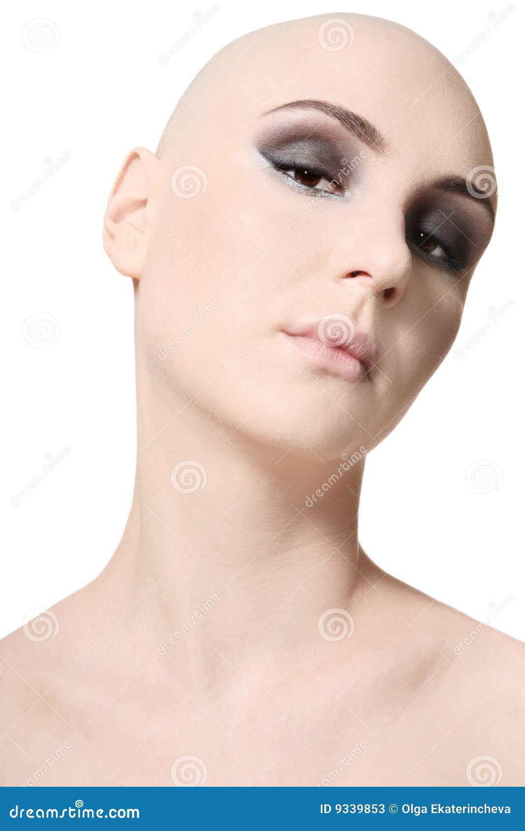 Skinhead Girl At A LA Rooftop Stock Photo | CartoonDealer.com #125966304