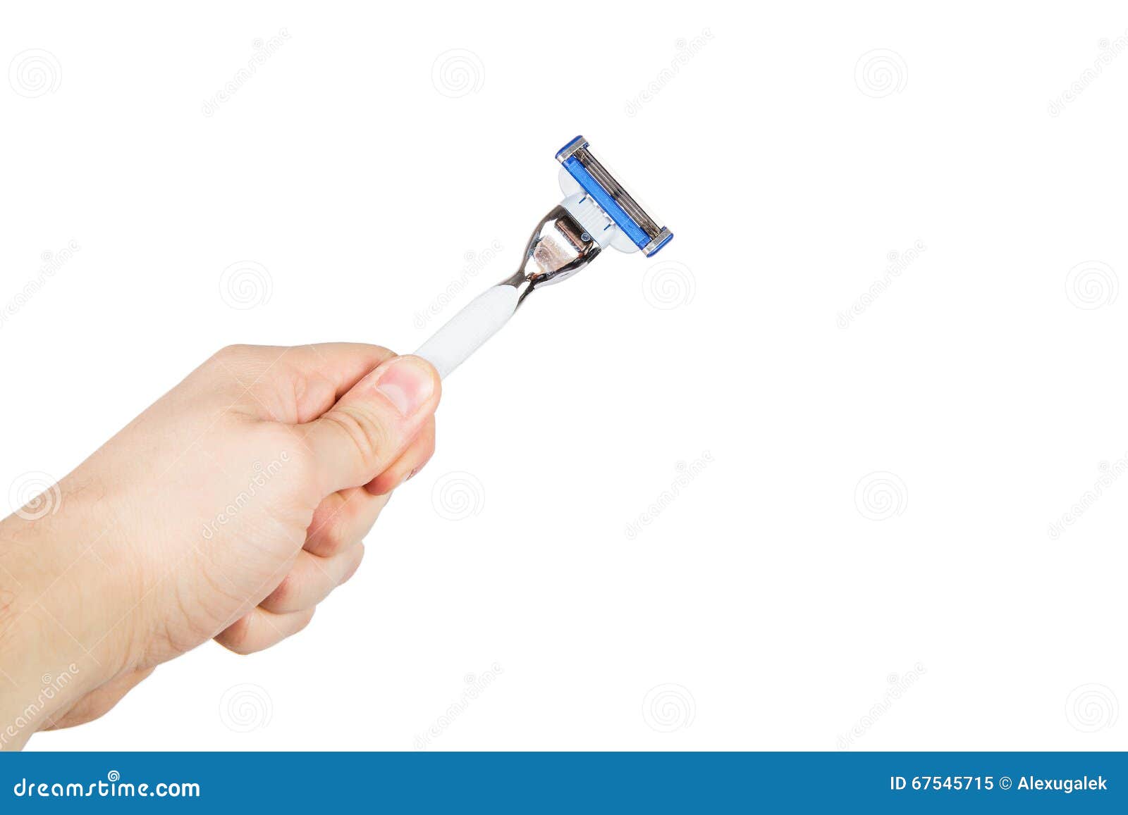 Shaver in the hand stock image. Image of white, body - 67545715