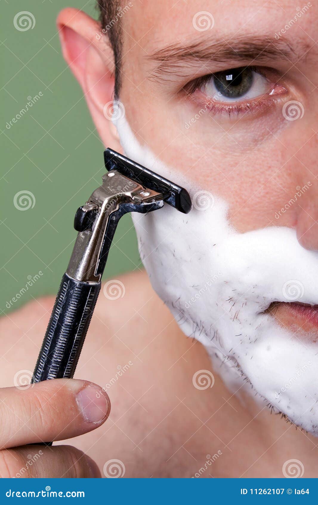 Shaving stock image. Image of cutting, hairstyle, caucasian - 11262107