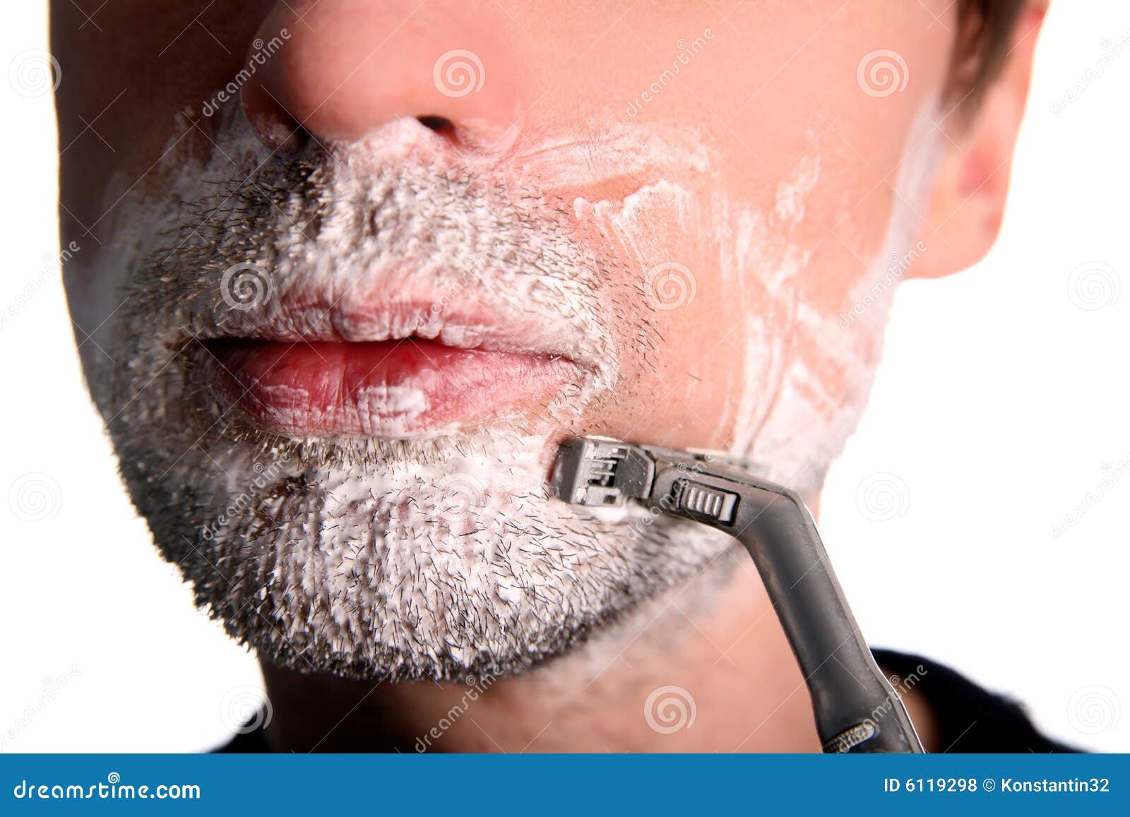 Shaving stock photo. Image of person, care, macro, good - 6119298