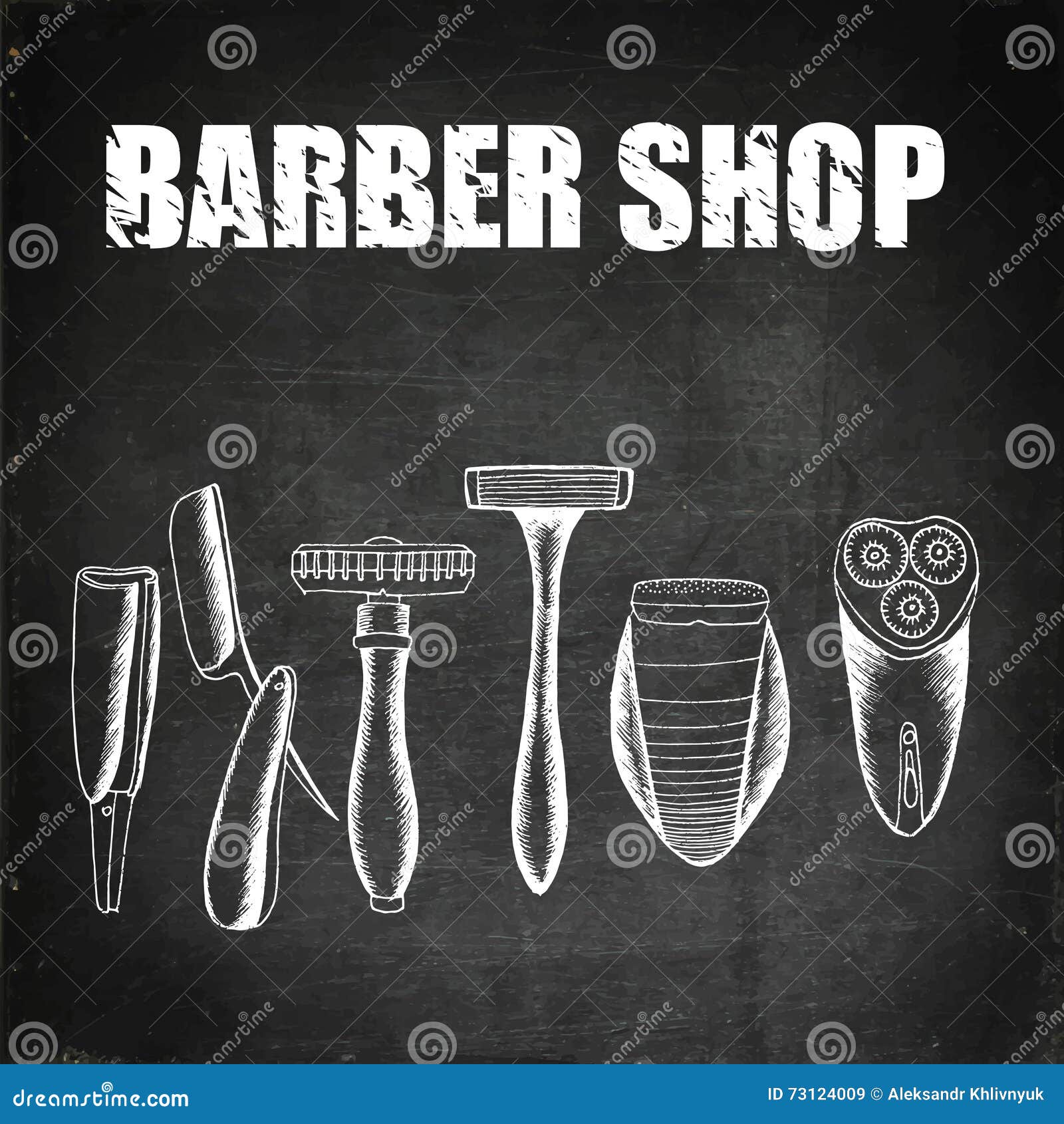 Shaving evolution set stock illustration. Illustration of handdrawn ...